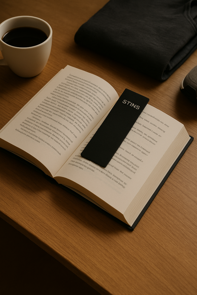 More Than Just a Tag: A Bookmark That Moves With You – STINS